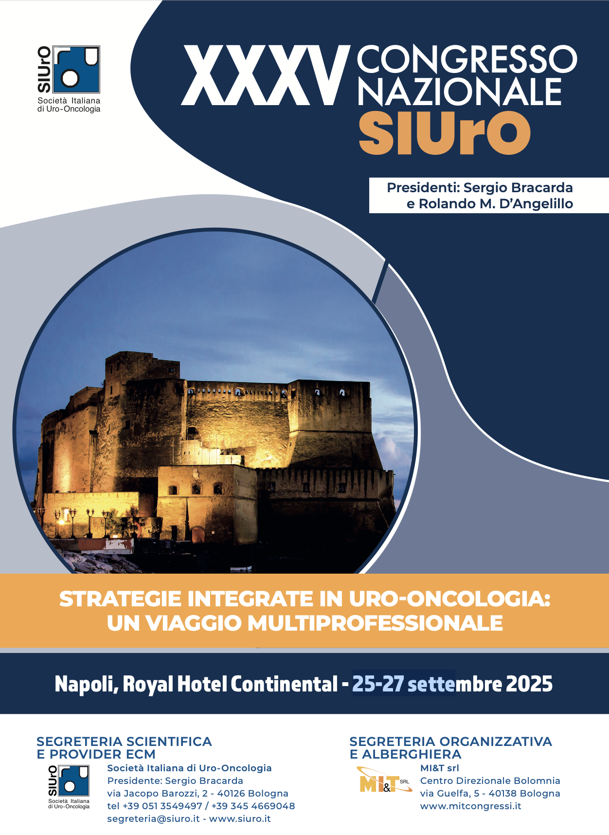 XXXV CONGRESSO NAZIONALE SIUrO – 25-27 Settembre 2025, Napoli – AURO.it – Associazione Urologi ...